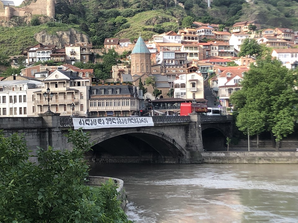 Tbilisi ‘rave-olution’ protesters mark one year anniversary of night ...